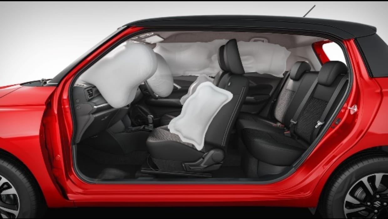 Drive Safely with New Swift's 6 Airbags! - AVG